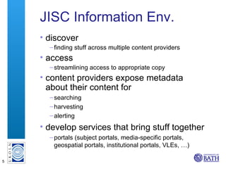 5 steps to becoming a JISC IE content provider | PPT