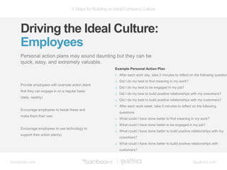 5 Steps for Building and Ideal Culture | PPTX | Human Resources | Business