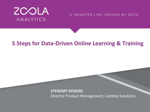 5 Steps to Data-Driven Learning | PPT