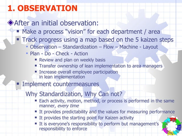 5 Steps Kaizen | PPT