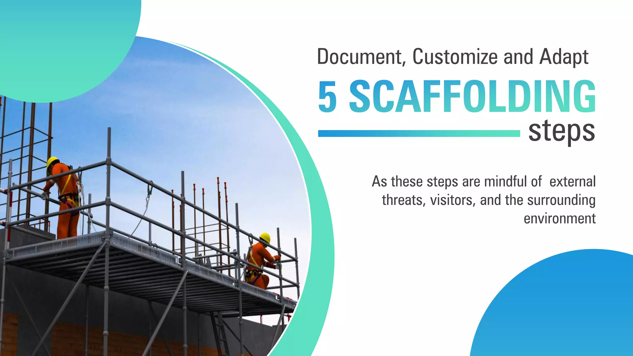 5 steps prior erecting a scaffold | PDF