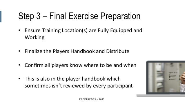 5 steps to Creating and Delivering Tabletop Exercises