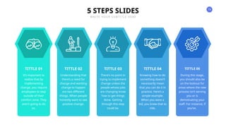 5 STEPS Slides Powerpoint Template for studentspptx | PPTX