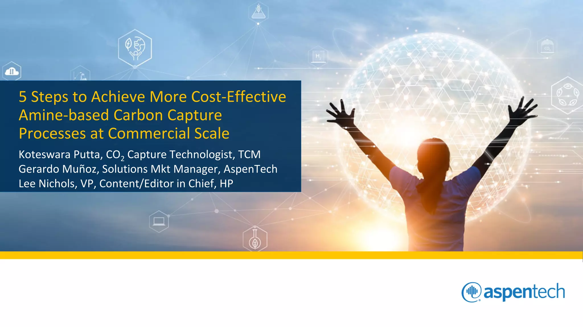 5 Steps to Achieve More CostEffective Aminebased Carbon Capture ...
