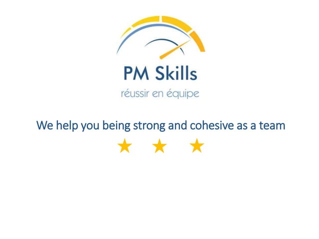 5 steps to a strong and cohesive team | PPTX