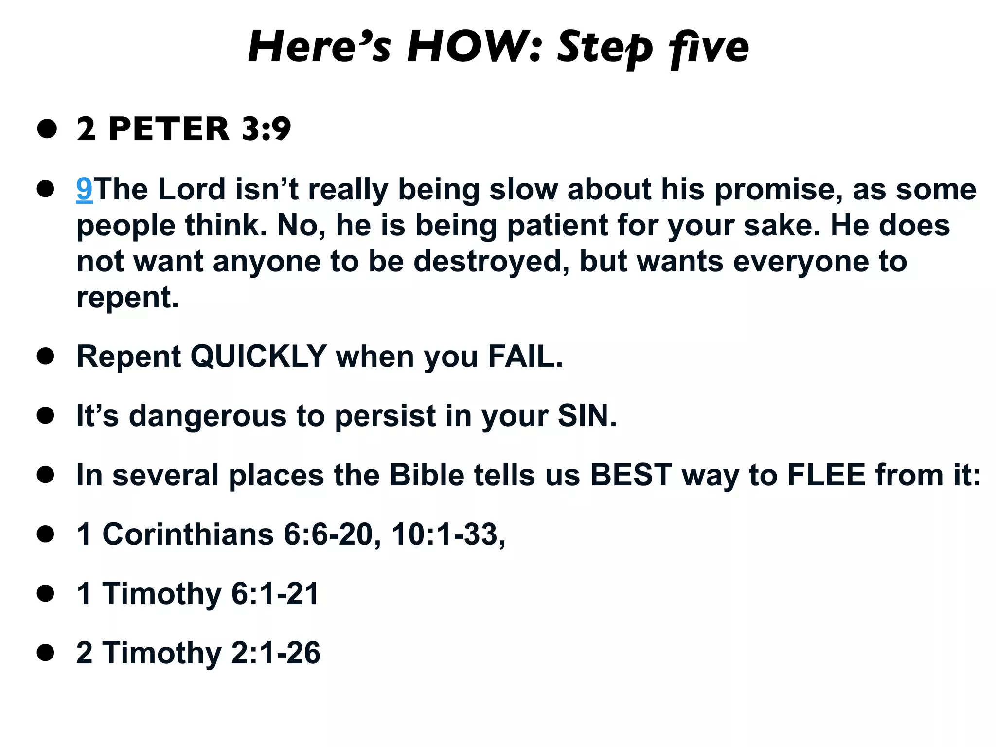 5 steps to avoid temptation | KEY | Christianity | Religion & Spirituality