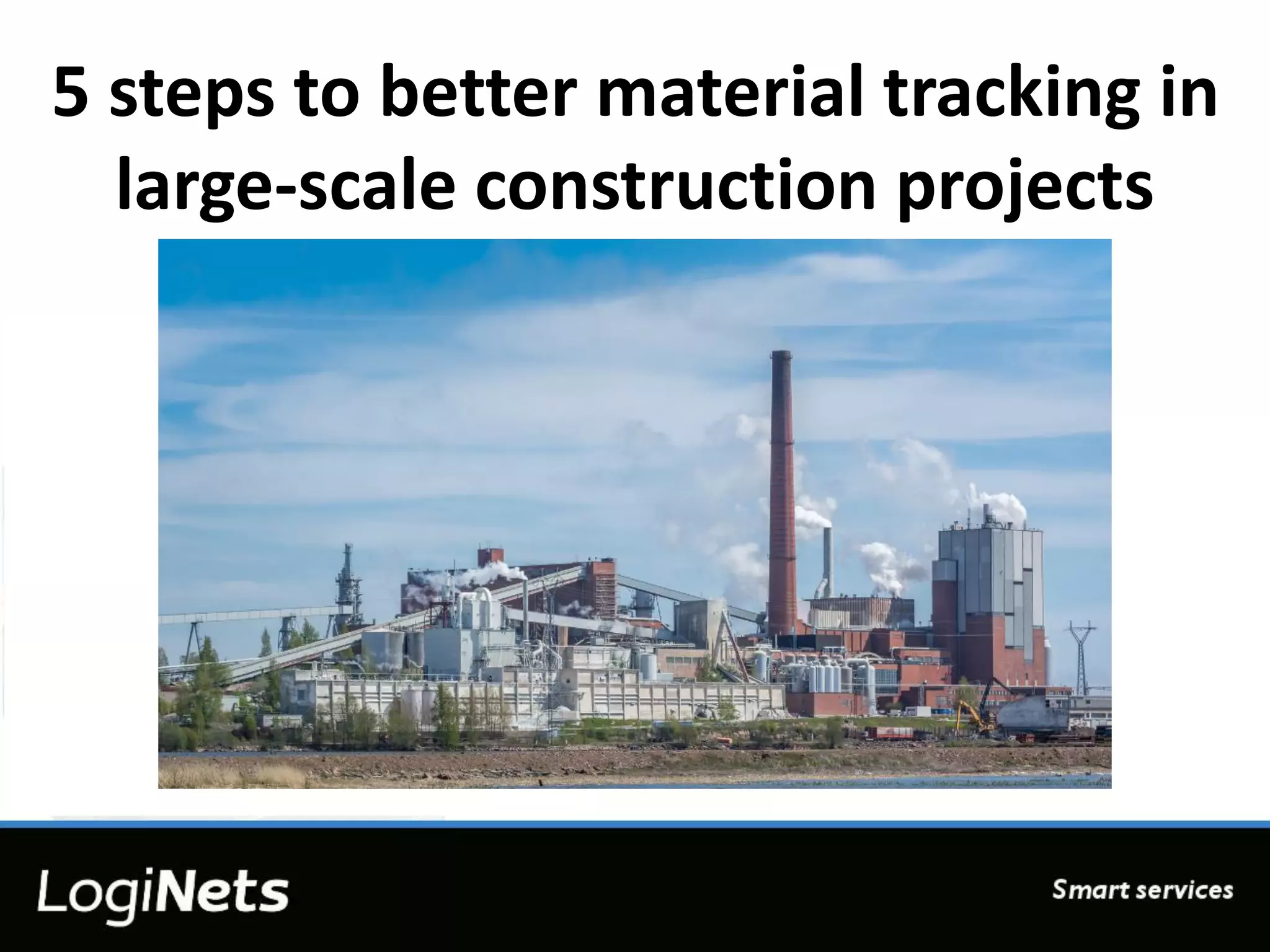 5 steps to better construction materials tracking | PDF