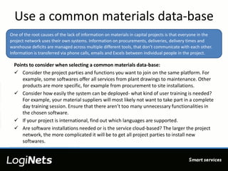 5 steps to better construction materials tracking | PPT