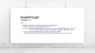 5 Steps To Breakthrough | PPT
