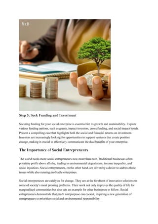 5 Steps to Building a Social Enterprise.pdf | Non-Profit Organizations ...