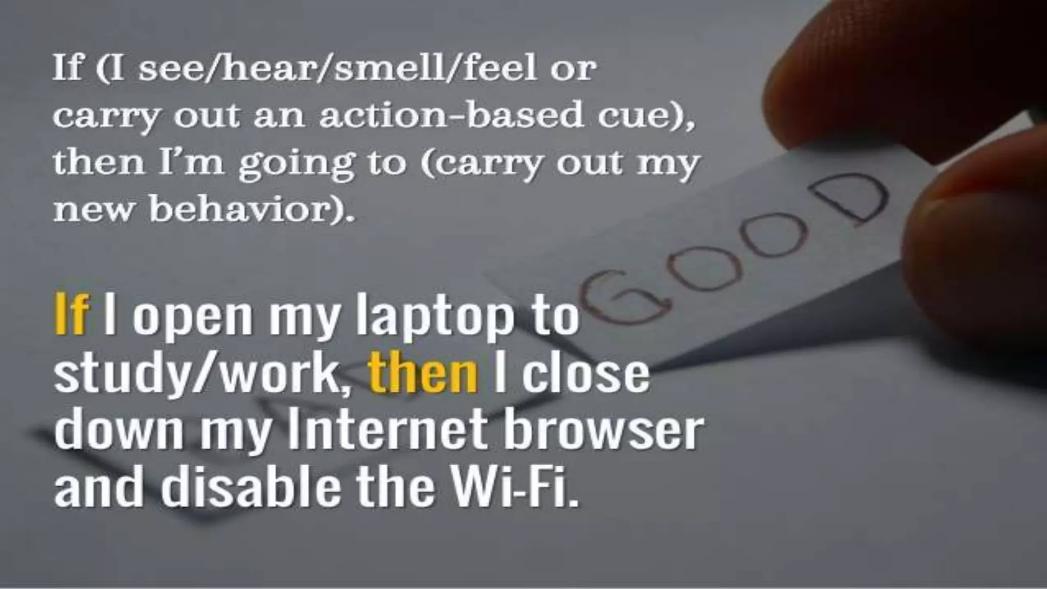 5 steps to create the extreme focus habit | PPT