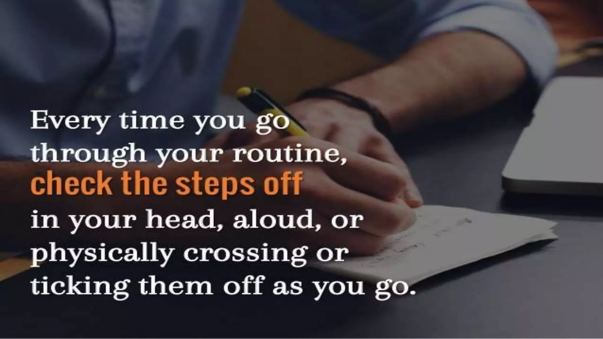 5 steps to create the extreme focus habit | PPT