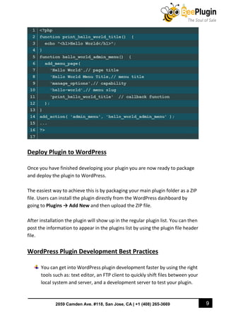 5 Steps to Develop a WordPress Plugin From Scratch.pdf