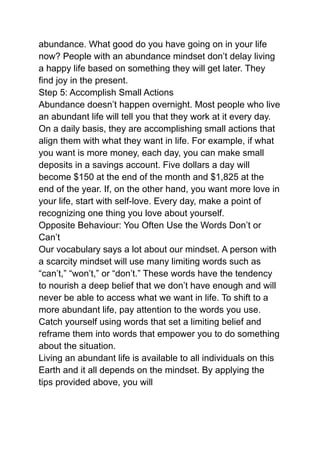 5 Steps To Developing an abundance Mindset.pdf