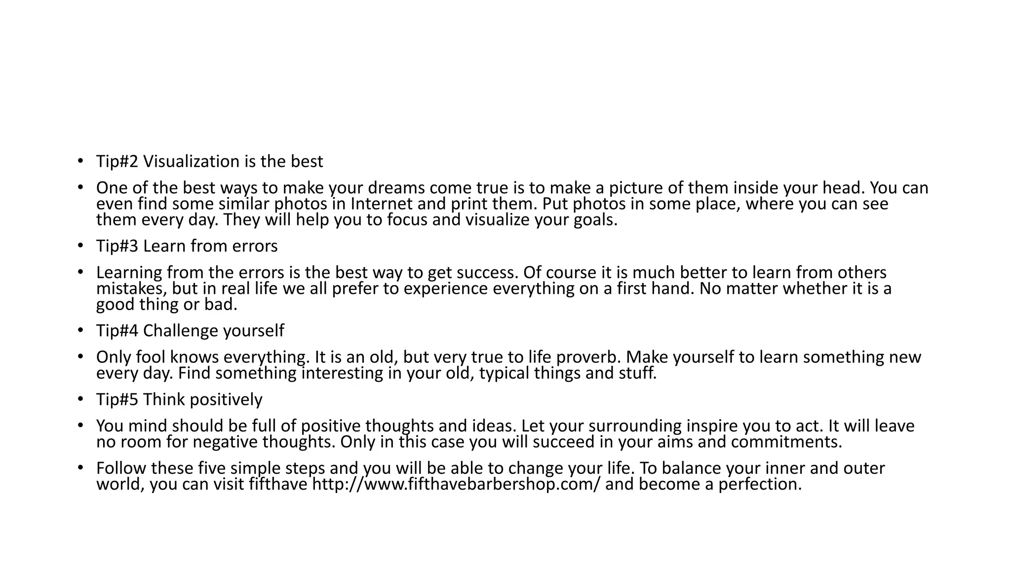 5 steps to develop your personality | PPTX