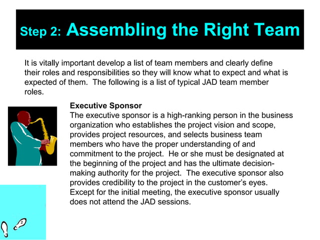 5 Steps To Effective Jad Sessions | PPT | IT and Internet Support ...