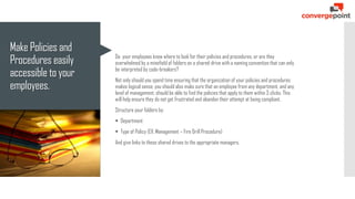 5 Steps to Ensure Compliance with Policies and Procedures | PDF