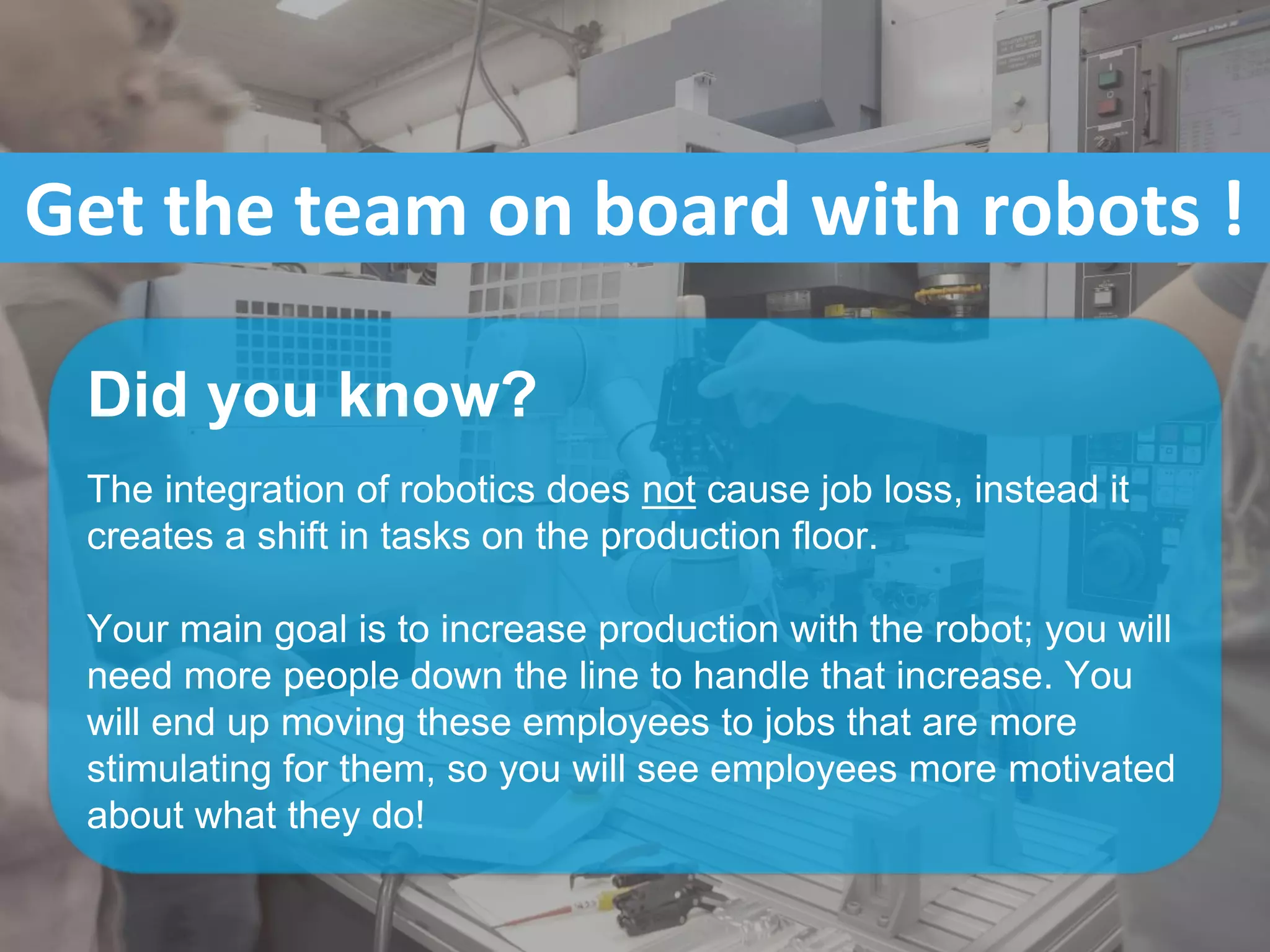 5 Steps for Getting Started with Collaborative Robots | PPT