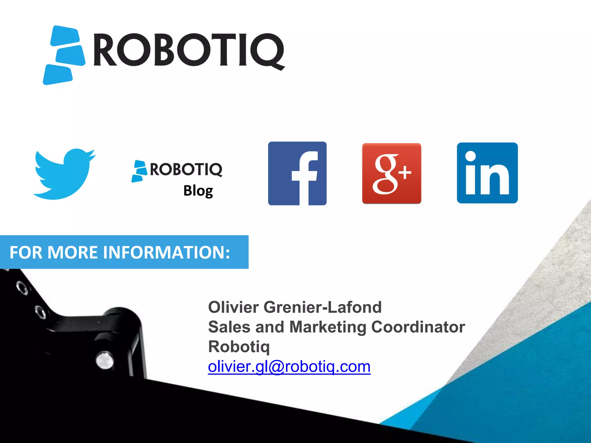 5 Steps for Getting Started with Collaborative Robots | PPT