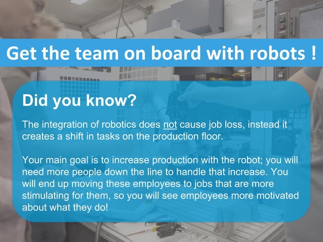 5 Steps for Getting Started with Collaborative Robots | PPT