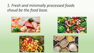 5 steps to healthy eating | PPTX