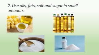 5 steps to healthy eating | PPTX