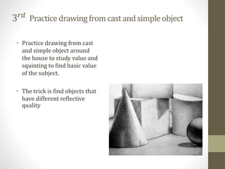5 steps to improve your drawing skill fast | PPTX