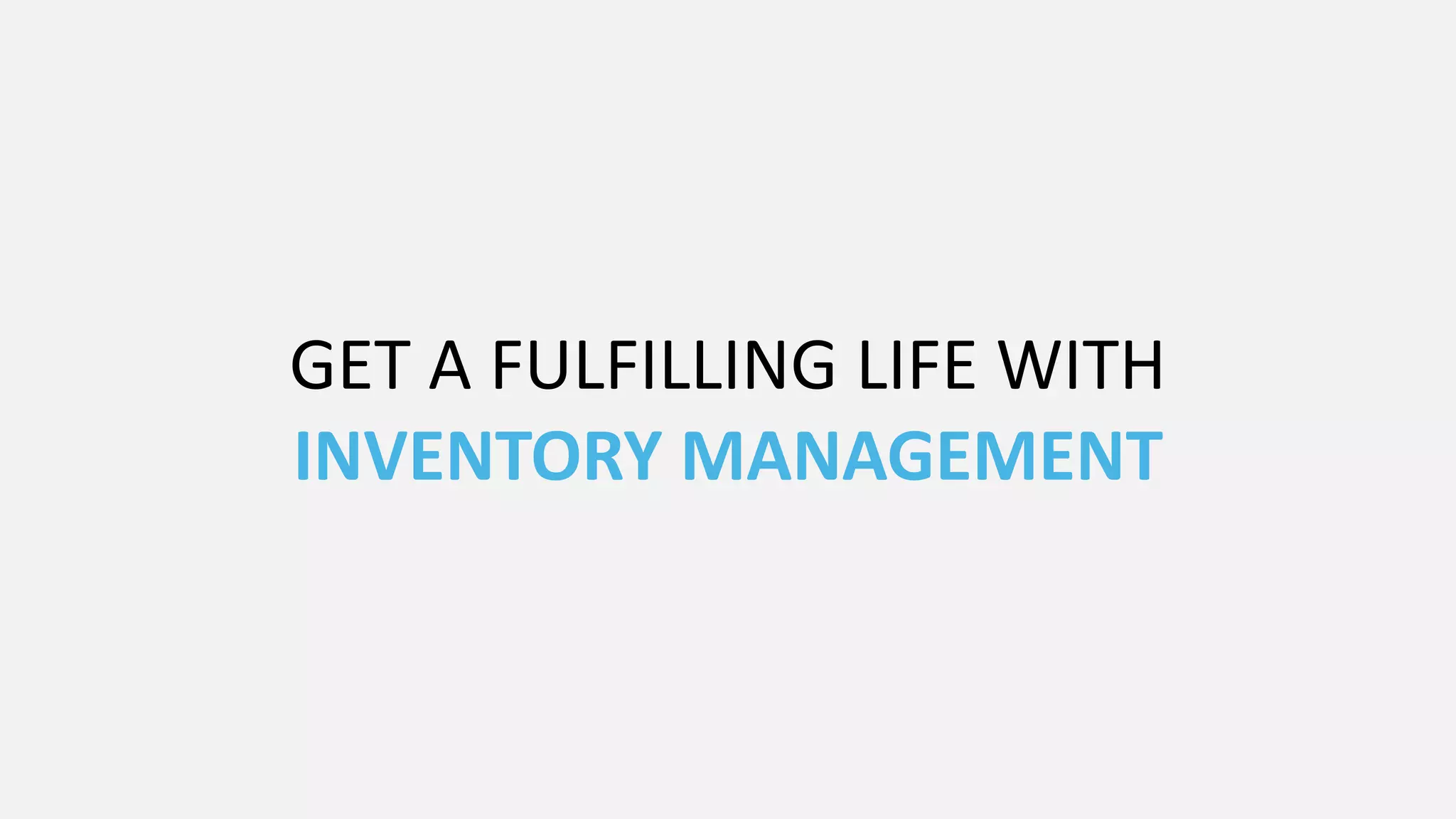 Benefits of Inventory Management Software | PPTX
