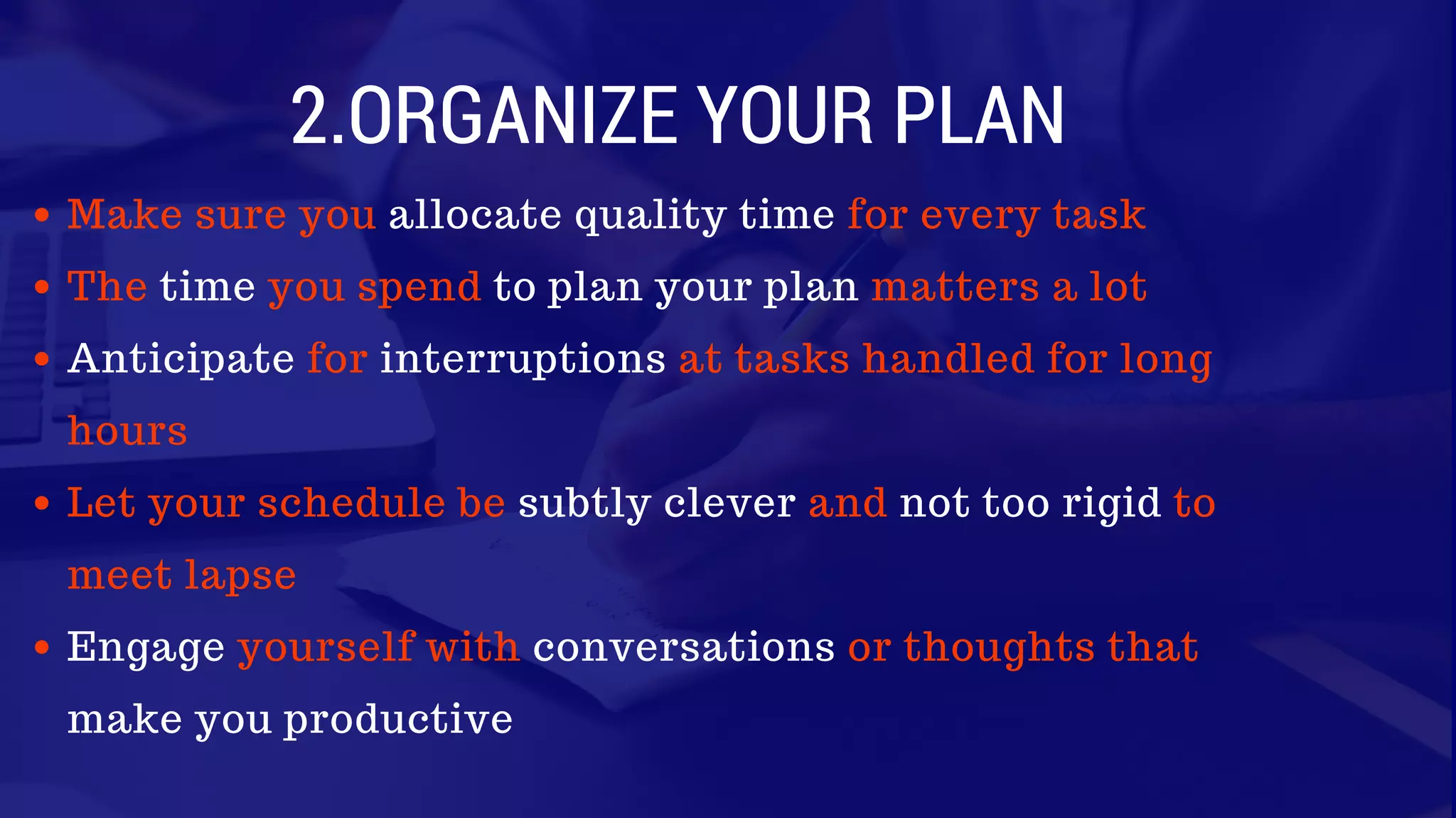 5 steps to plan your day effectively | PDF