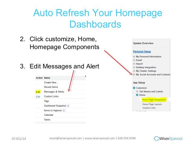 5 Steps to Auto Refresh Dashboard Data Using Salesforce.com