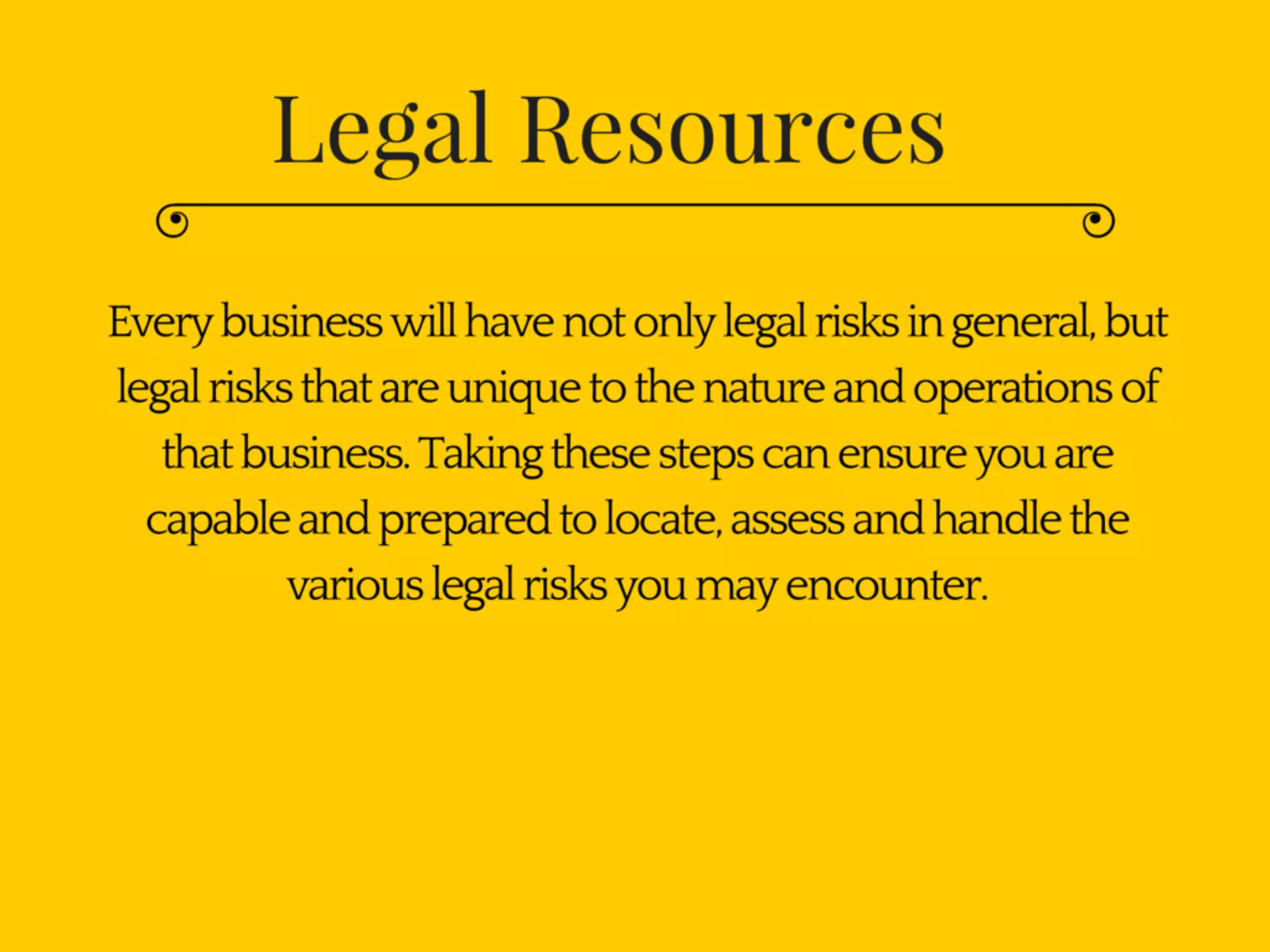 5 Steps Toward Legal Risk Management | PDF