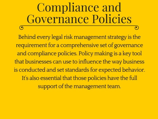 5 Steps Toward Legal Risk Management | PDF