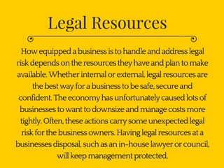 5 Steps Toward Legal Risk Management | PDF