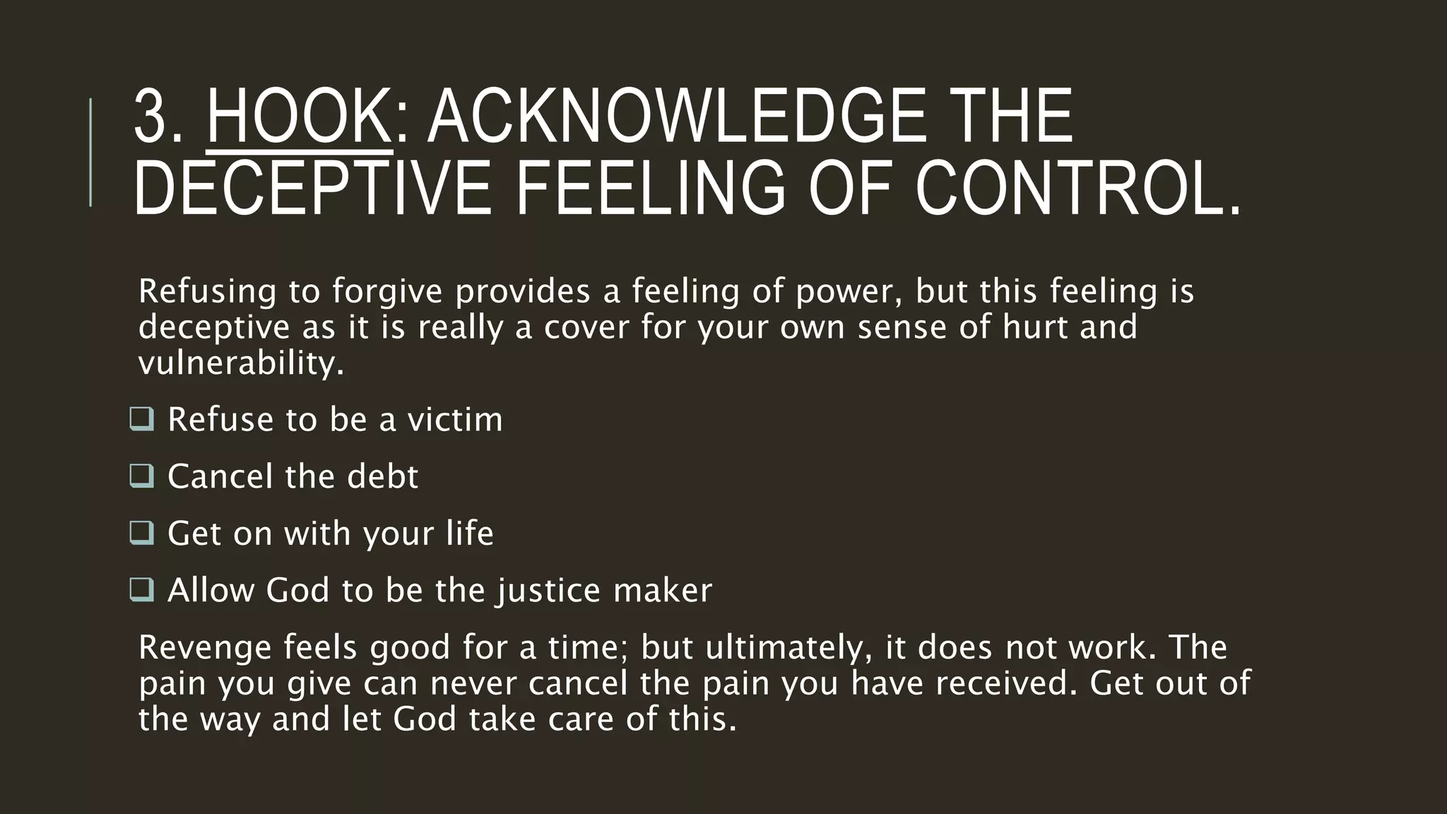 5 Stages of Grief, 4 Steps to Forgiveness and their connection | PPT