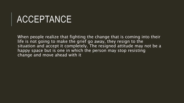 5 Stages of Grief, 4 Steps to Forgiveness and their connection | PPT