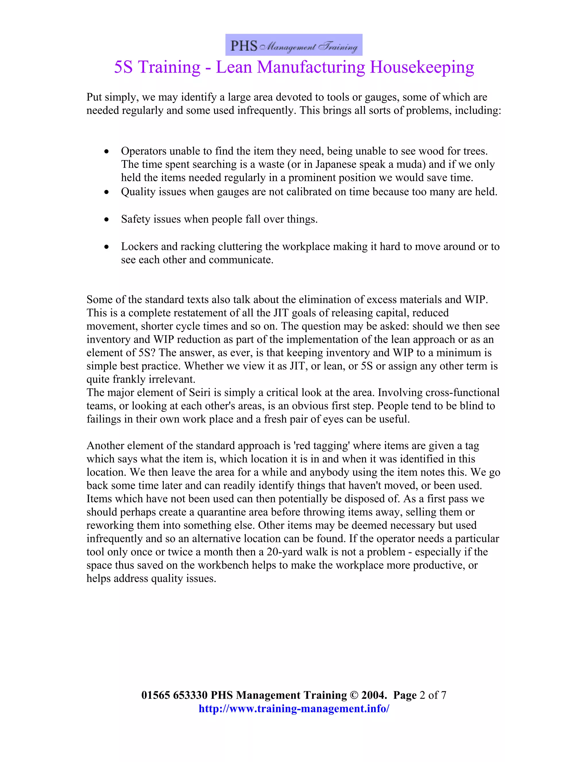 5s training | PDF