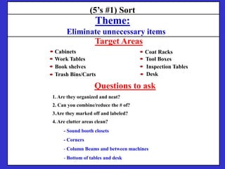 5S Training Course for professionals who | PPT