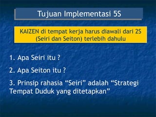 tata cara penerapan 5S Training Module.ppt