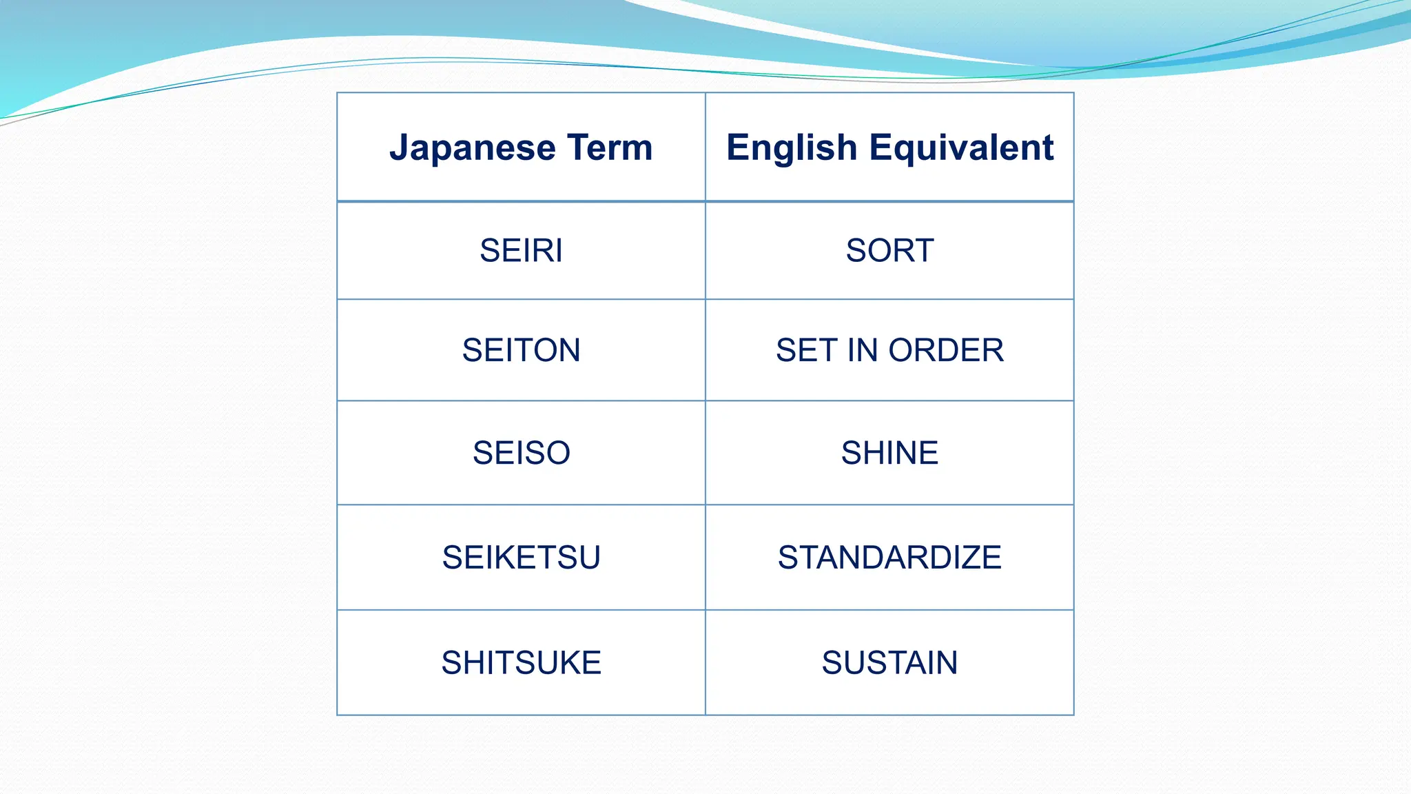 5 S Training Program pptx SORT , SET IN ORDER | PPT