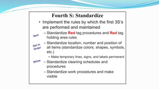 5 S Training Program pptx SORT , SET IN ORDER | PPT