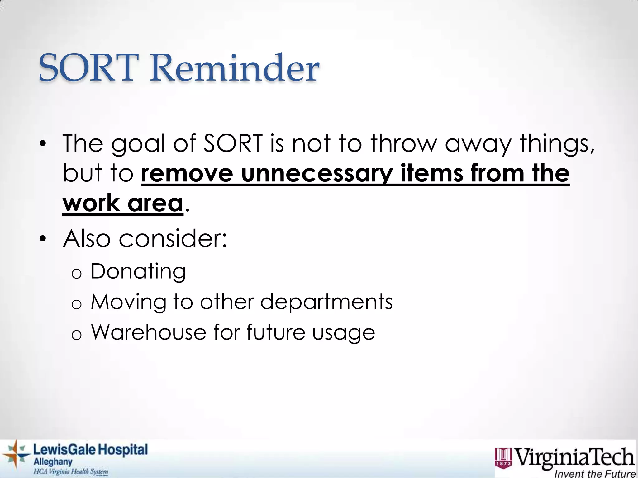 5S in Hospitals Workshop | PPTX