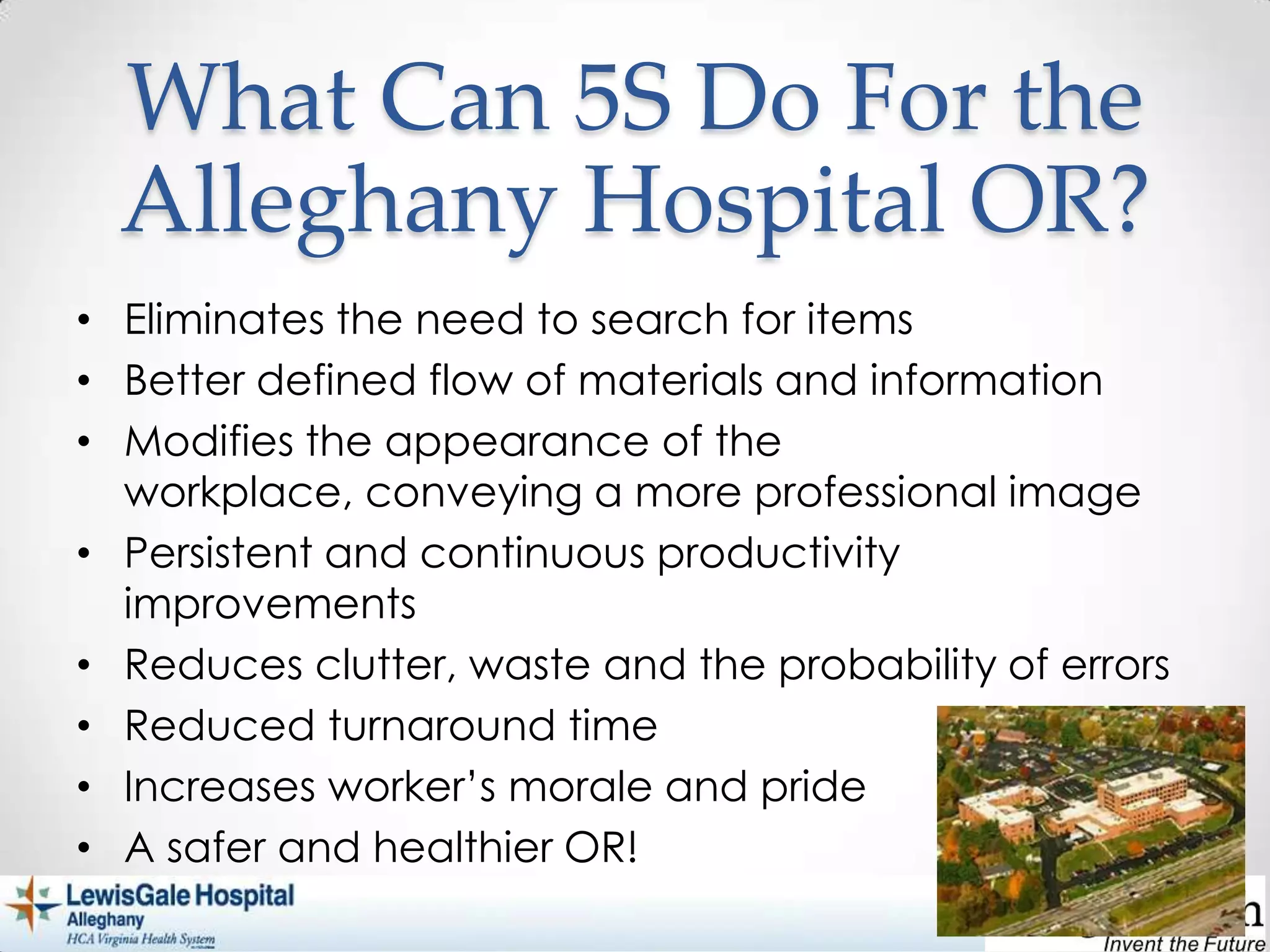 5S in Hospitals Workshop | PPTX