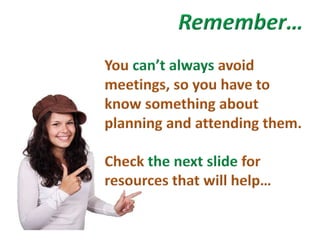 5 strategies for avoiding meetings | PPT