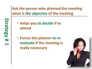 5 strategies for avoiding meetings | PPT