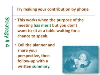 5 strategies for avoiding meetings | PPT