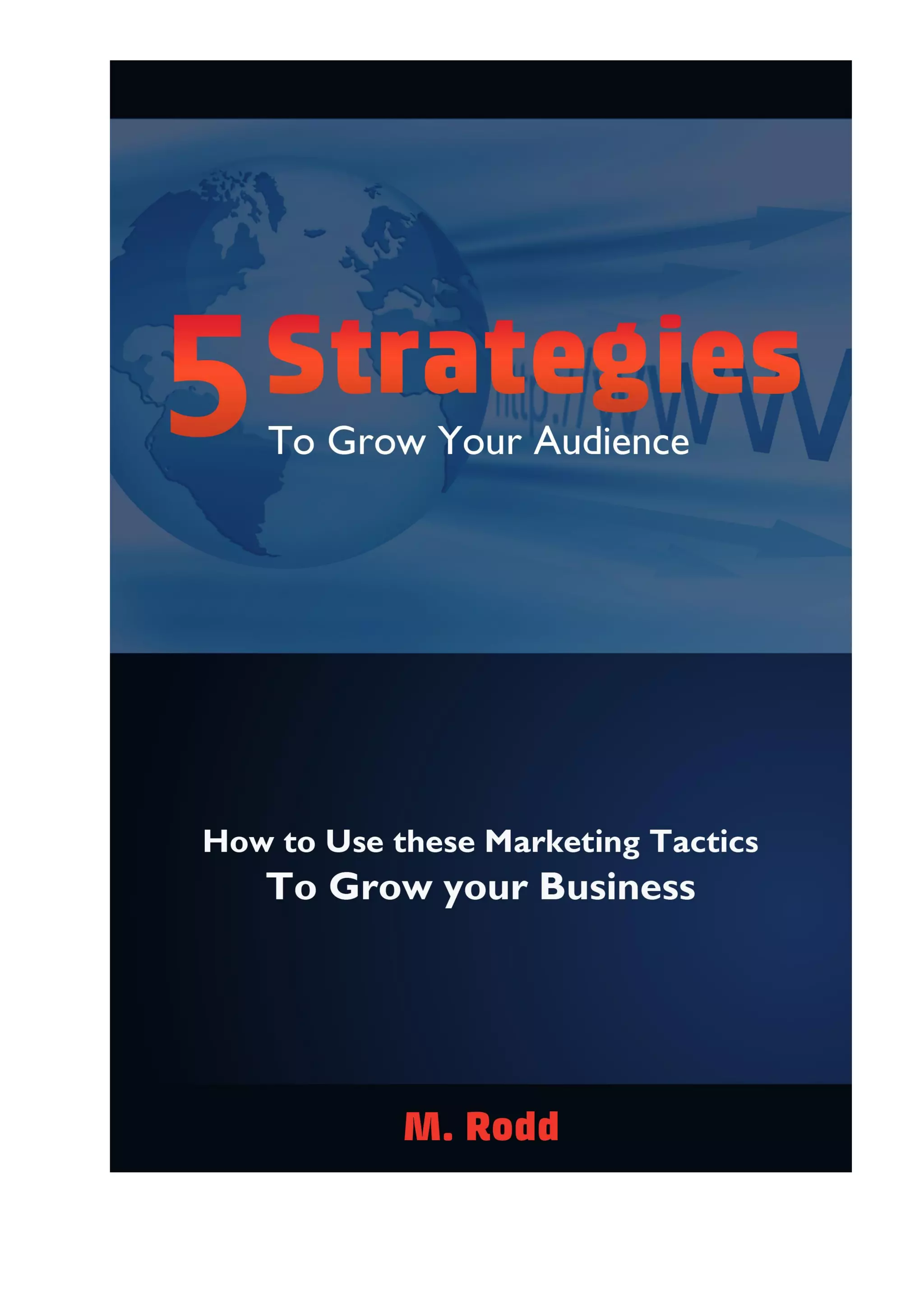5 strategies to grow audience | PDF