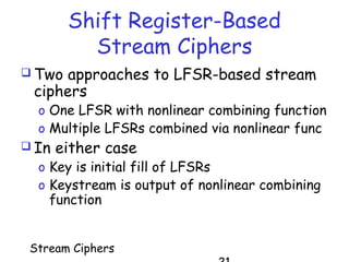 5 stream ciphers | PPT