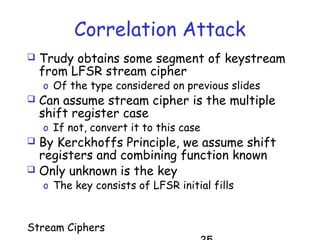 5 stream ciphers | PPT