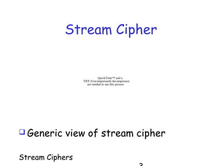 5 stream ciphers | PPT