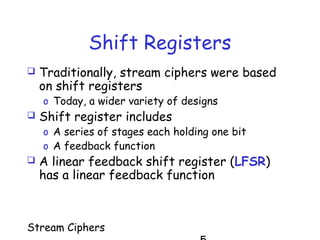 5 stream ciphers | PPT